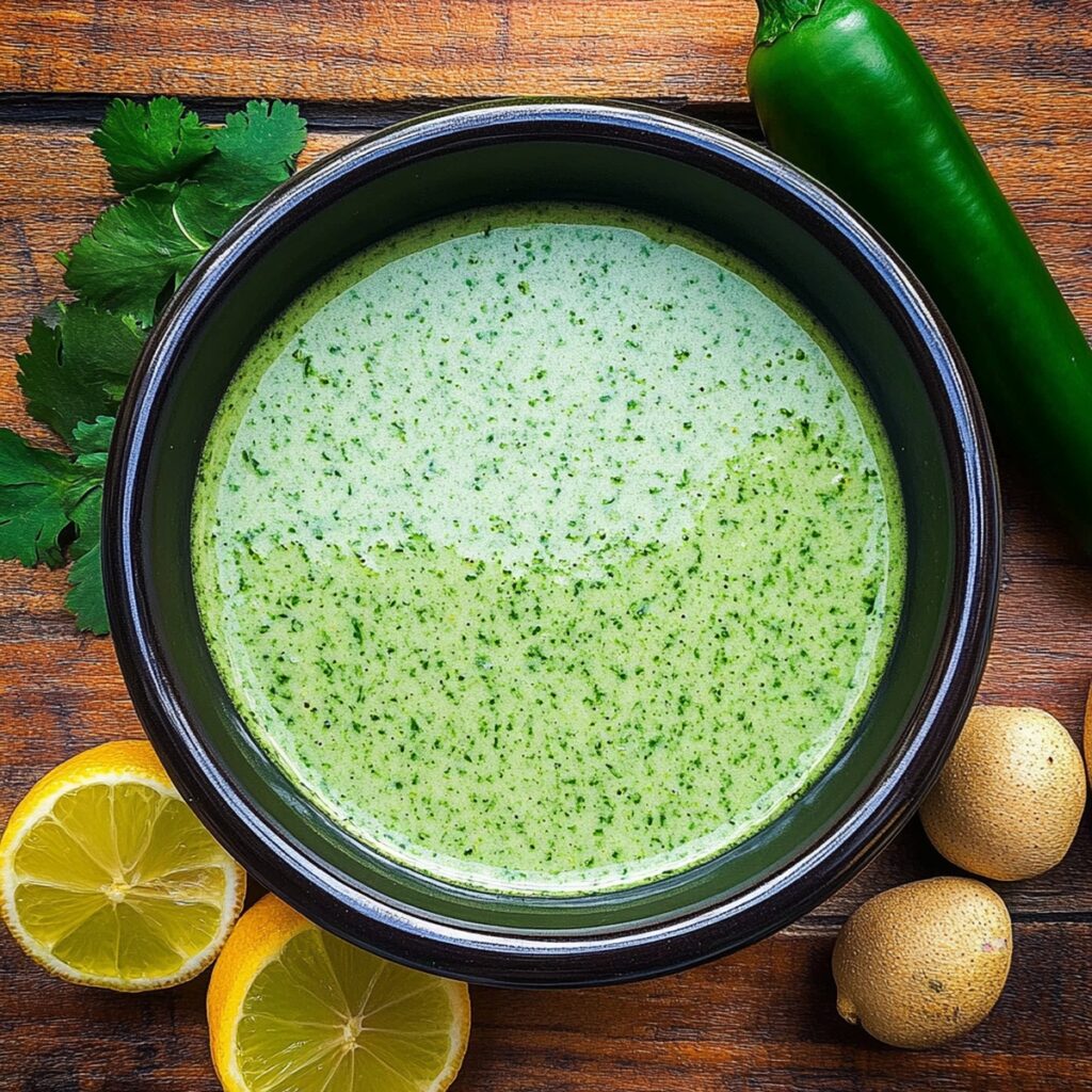 Aji Verde Recipe Zingy Peruvian Green Sauce - Urban Organic
