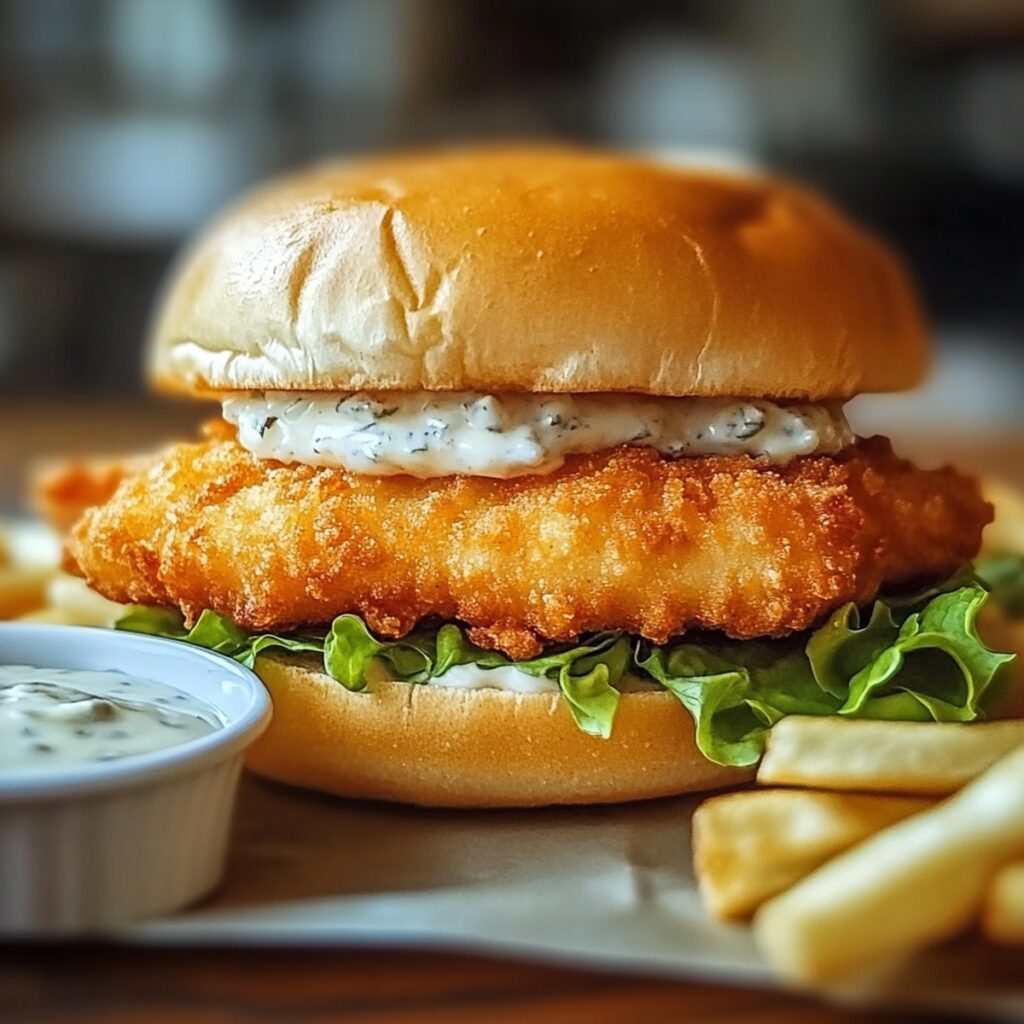 Crispy Fried Cod Sandwich Recipe: A Golden Seafood Delight - Urban Organic