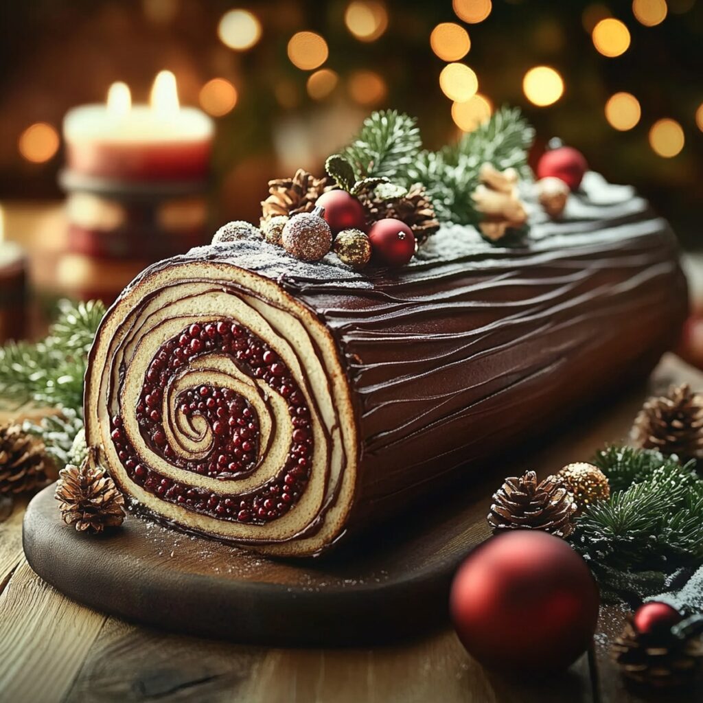Classic Yule Log Recipe for Sweet Holiday Joy - Urban Organic