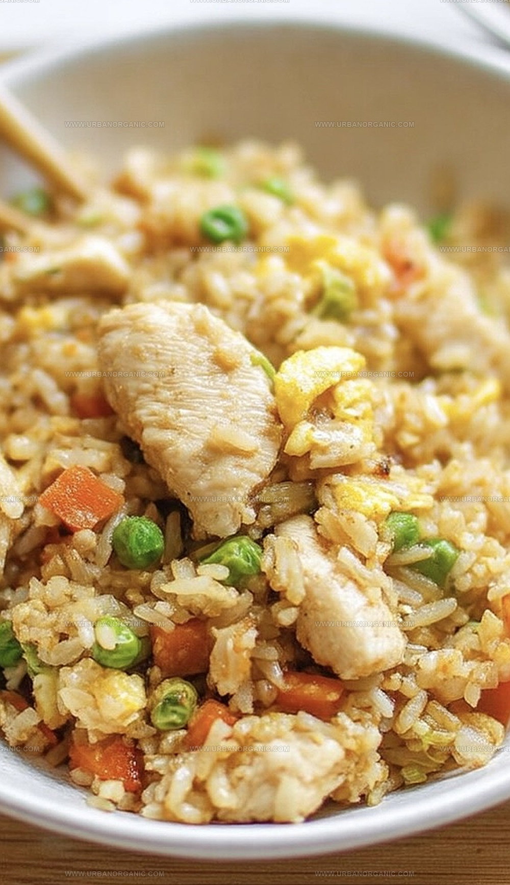 Genuine Asian-Inspired Chicken Fried Rice Recipe for Dinnertime - Urban ...