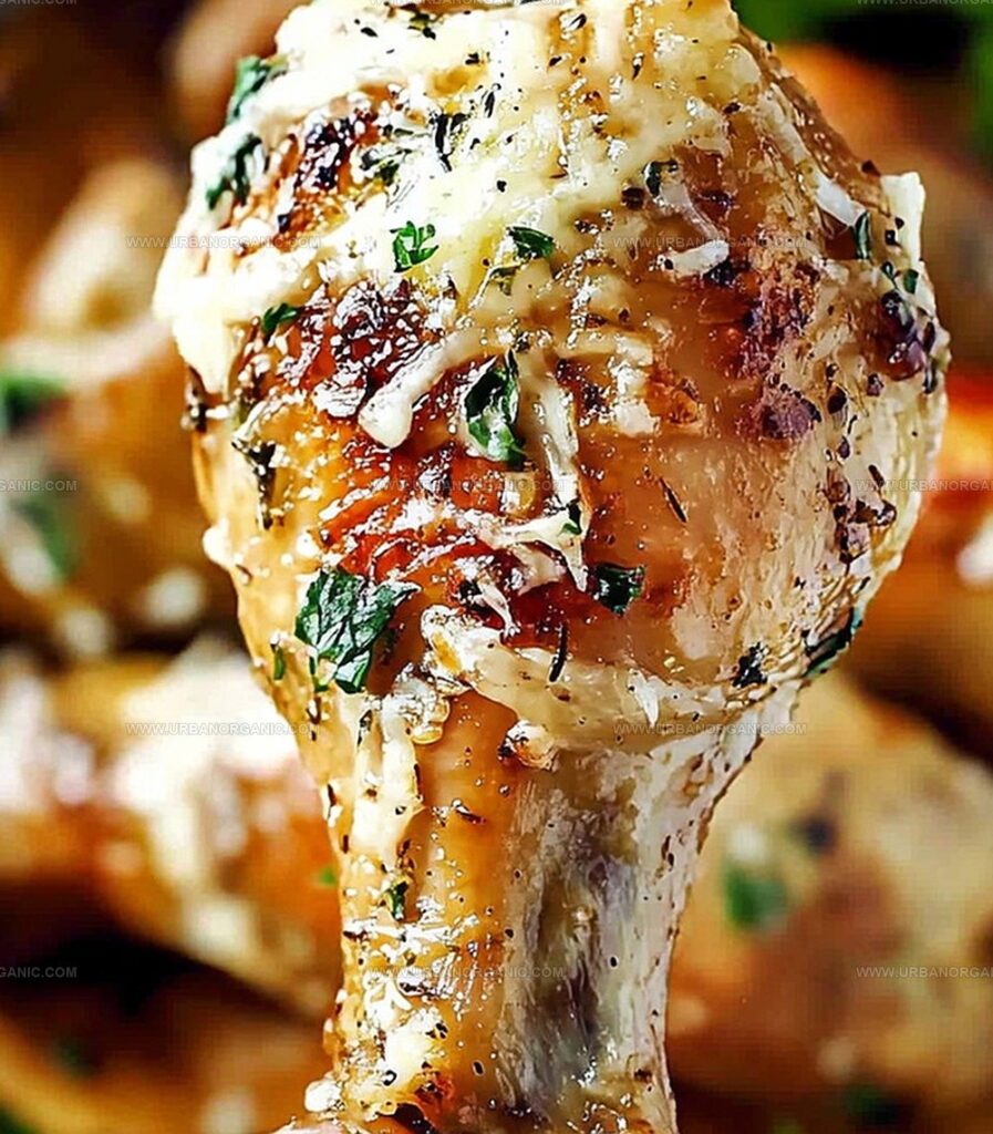 Juiciest Garlic Parmesan Chicken Legs Recipe to Savor - Urban Organic
