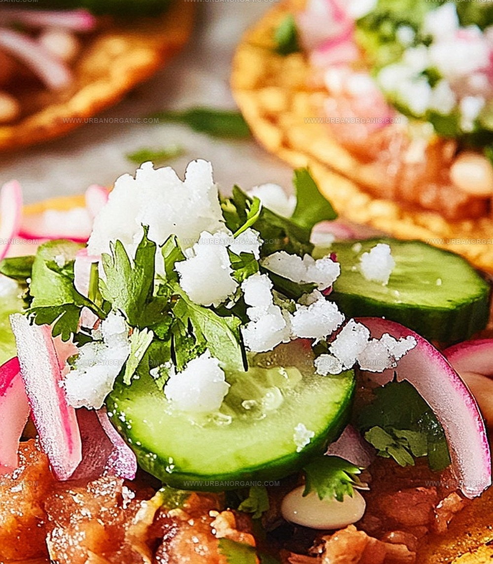 Zesty Crispy Mexican Tostadas Recipe: Fiesta on a Plate! - Urban Organic