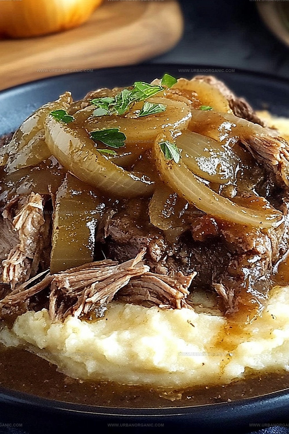 Cozy French Onion Pot Roast Recipe: A Savory Weekend Wonder - Urban Organic