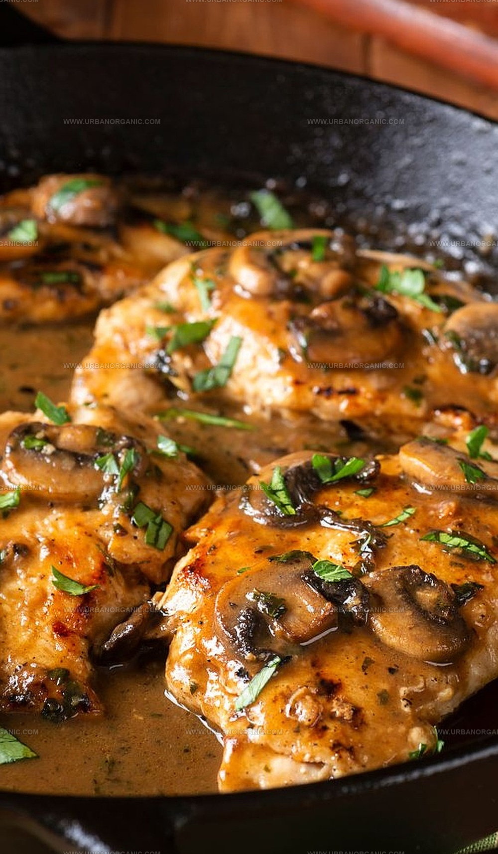 Bold Michael Symon Chicken Marsala Recipe with Rich Sauce - Urban Organic