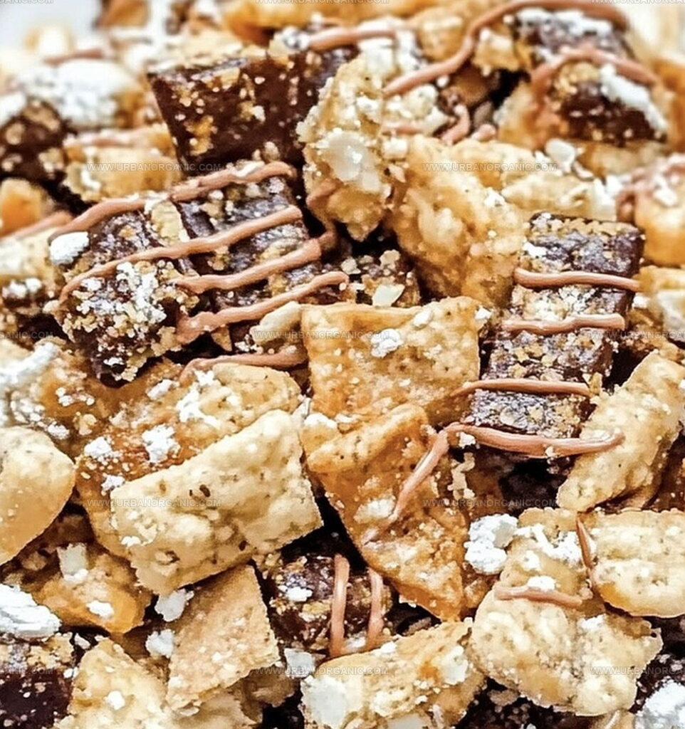 Homemade Crunchy Samoa Snack Mix Recipe: Sweet Tropical Crunch! - Urban ...