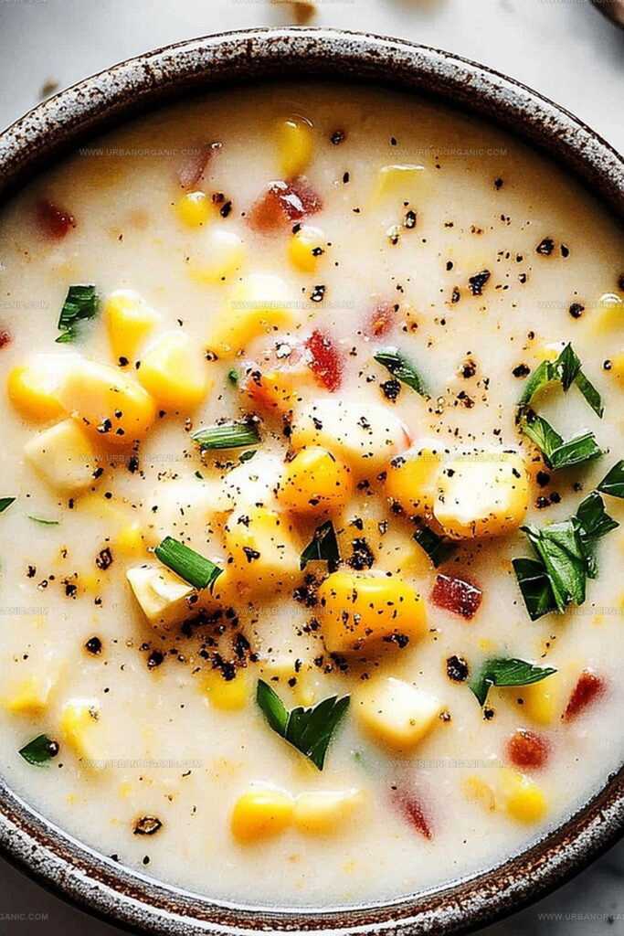 Cozy Sweet Corn Chowder Recipe: Homemade Comfort in a Bowl - Urban Organic