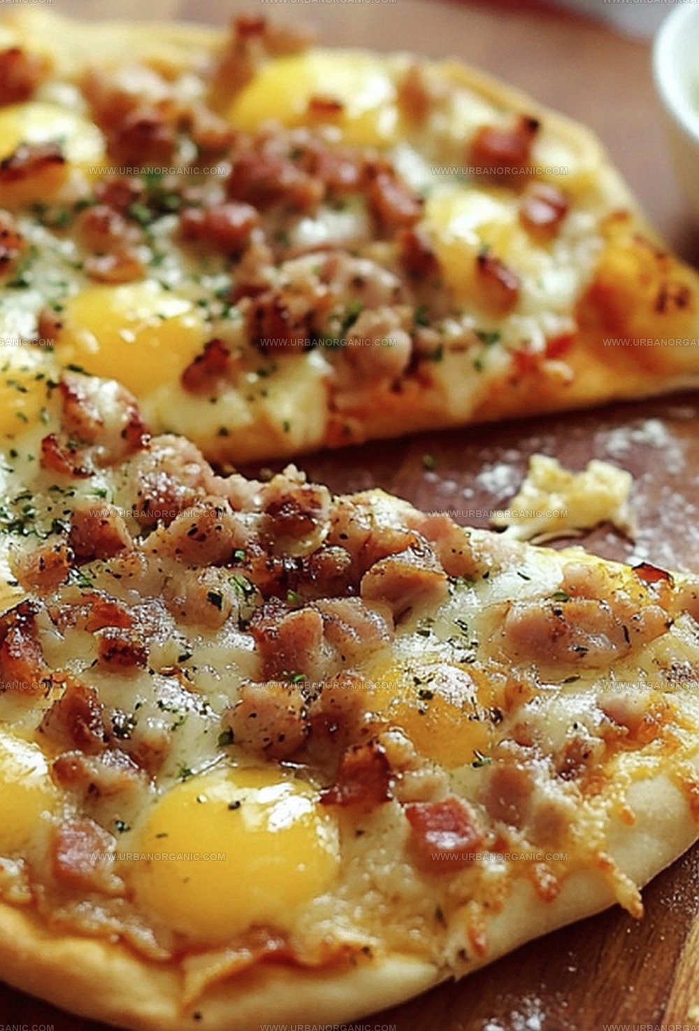 Crispy Morning Magic: Sunrise Breakfast Pizza Recipe - Urban Organic