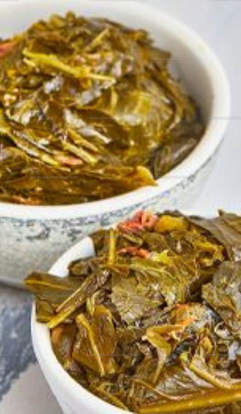 Southern Paula Deen Collard Greens Recipe Brimming with Flavor - Urban ...