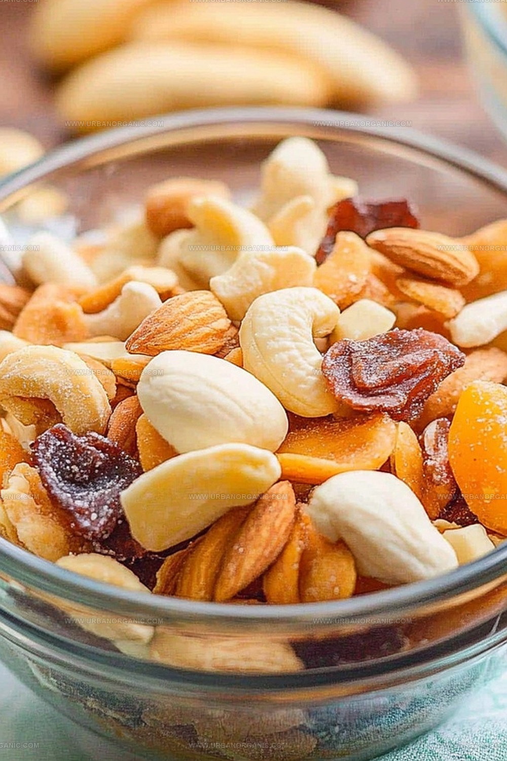 Sunshine Snack: Crunchy Tropical Trail Mix Recipe - Urban Organic