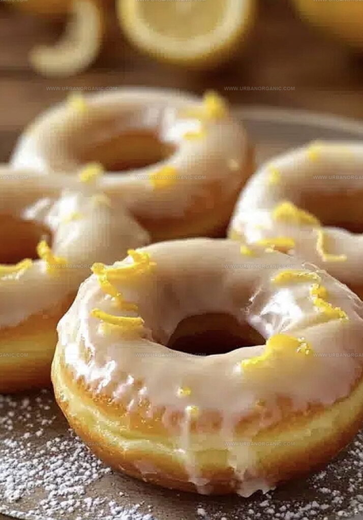 Crispy Baked Lemon Donuts Recipe: Zesty Morning Joy - Urban Organic