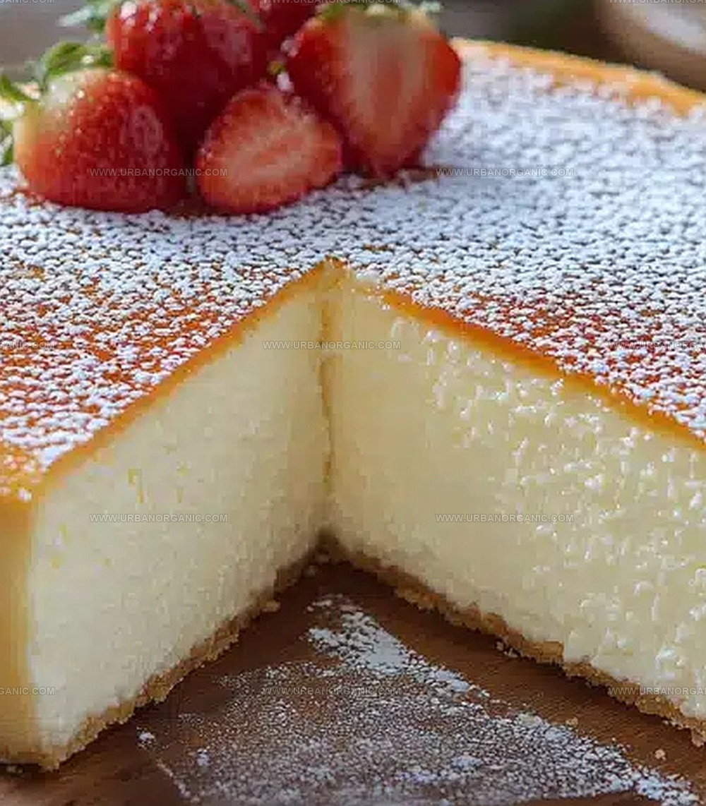 Fluffy Cloud-Like Japanese Cheesecake Recipe for Beginners - Urban Organic