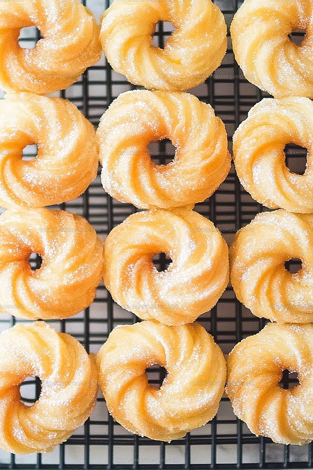 Fluffy French Crullers Recipe - The Sweet Golden Treat - Urban Organic