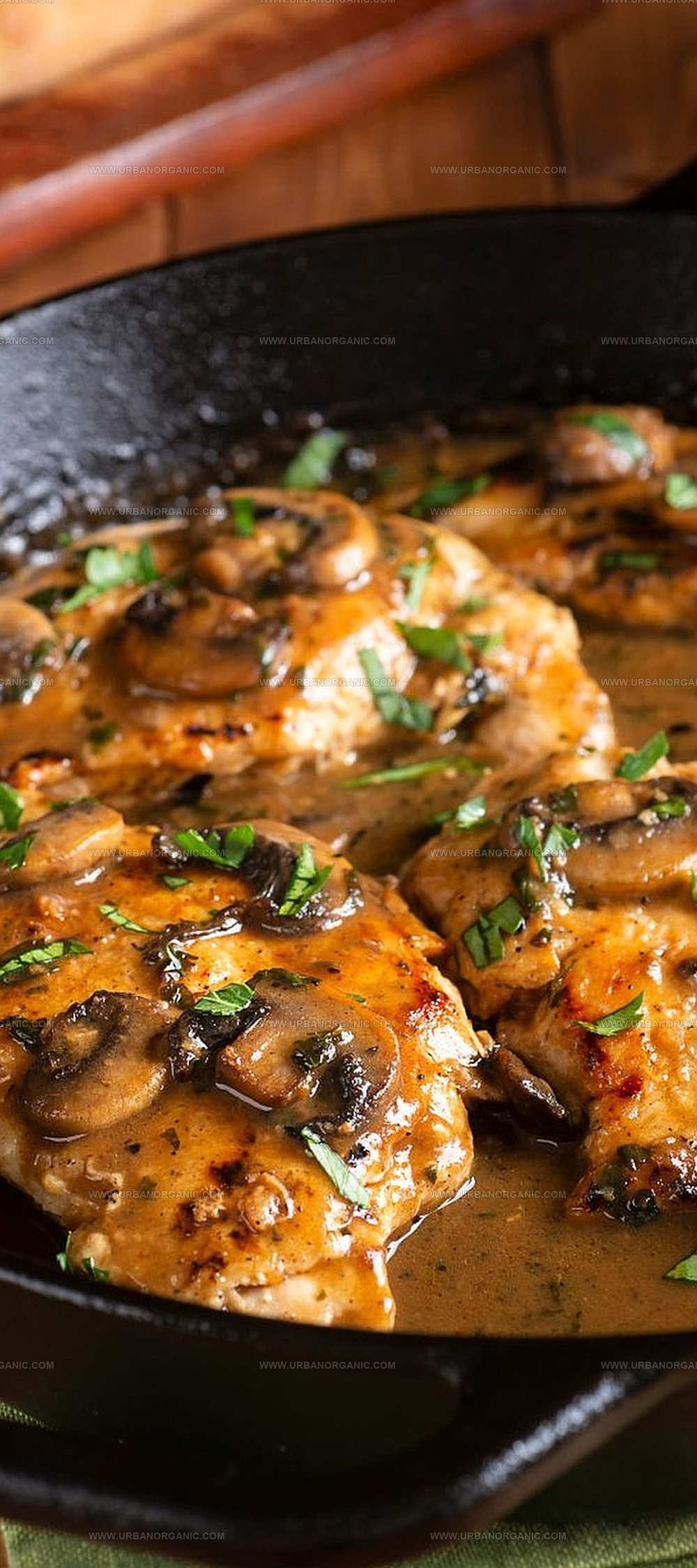 Bold Michael Symon Chicken Marsala Recipe with Rich Sauce - Urban Organic