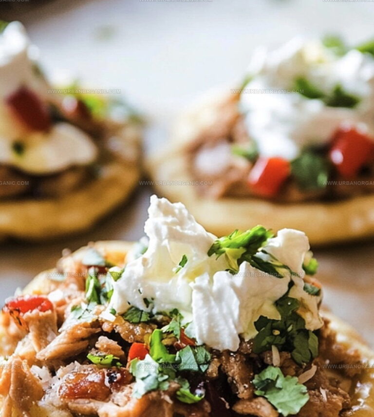 Homemade Authentic Sopes Recipe: Crispy Mexican Magic at Home! - Urban ...