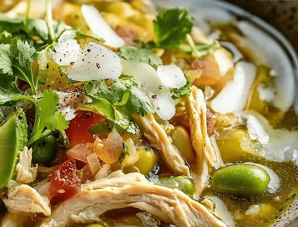 Hearty Green Chile Chicken Pozole: Warm Your Soul Tonight! - Urban Organic