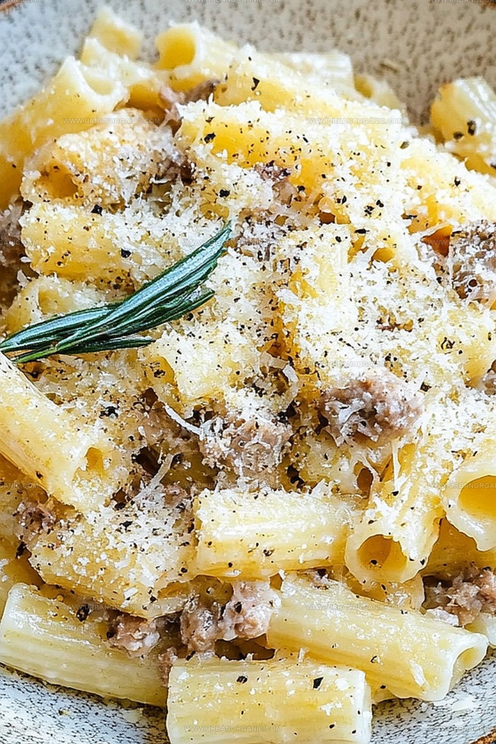 Simple Pasta alla Norcina Recipe: A Cozy Italian Delight - Urban Organic